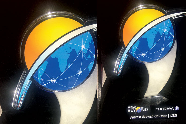 US21 named fastest growing Thuraya data partner for 2015 – US21