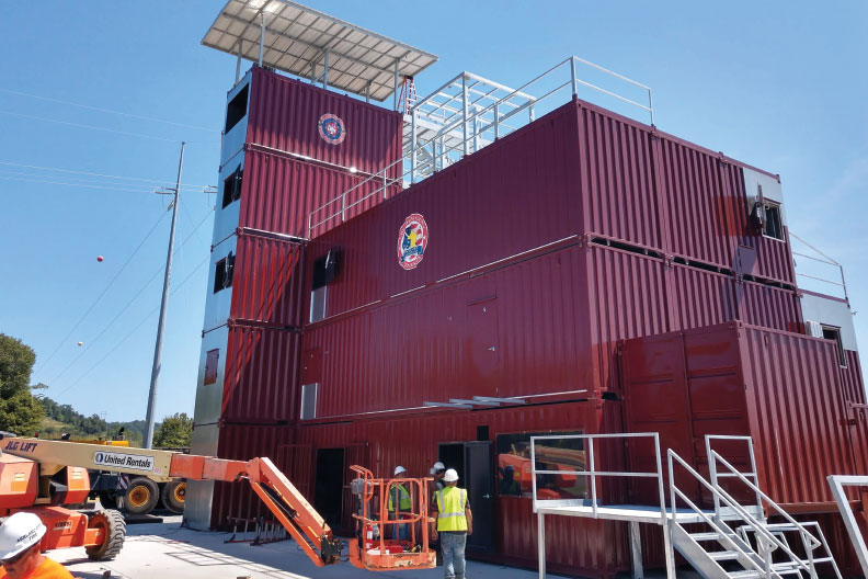 US21 has completed an DoS INL construction project for a USAR Building ...